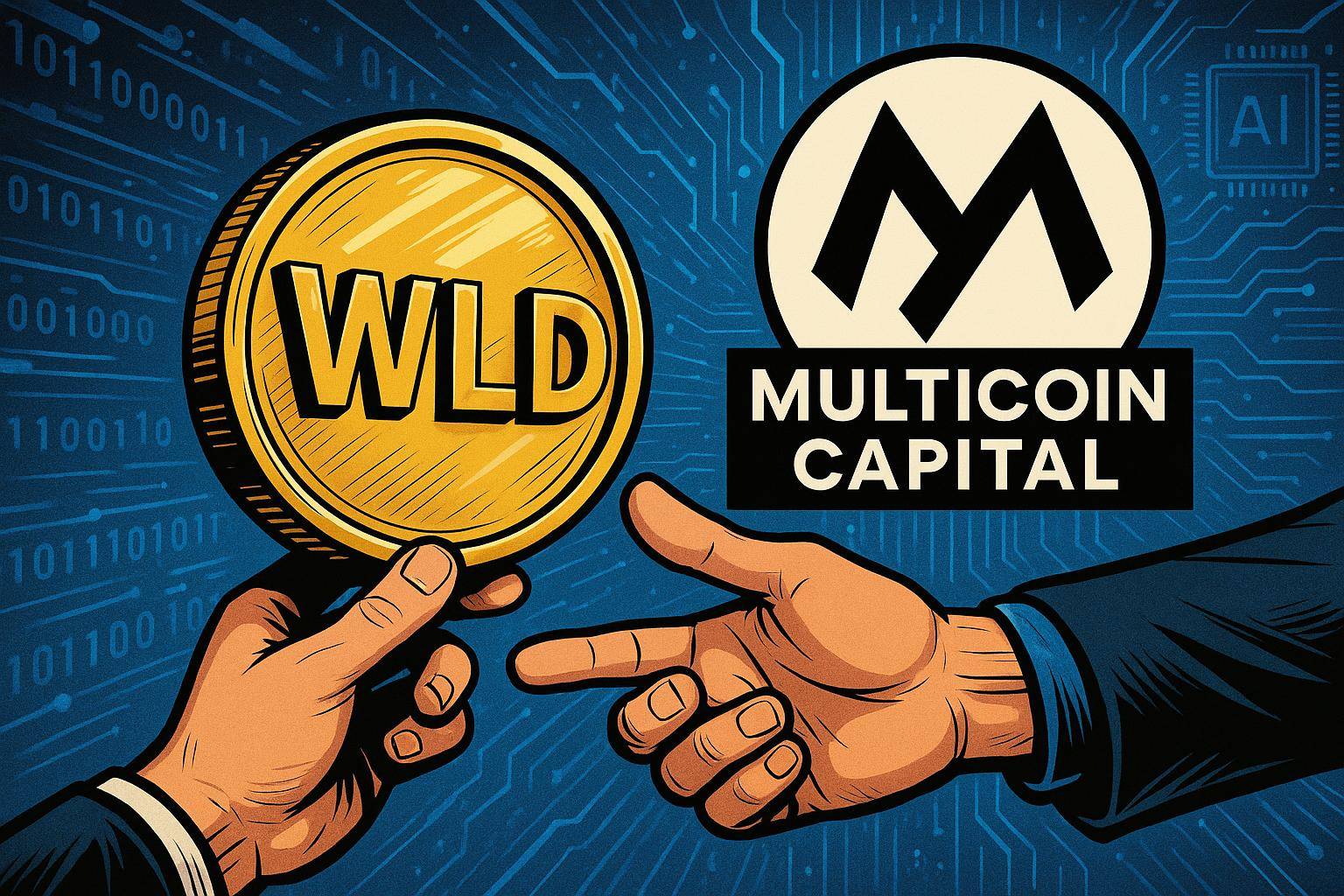Multicoin Capital三千万美元OTC扫入WLD，AI板块酝酿新波动？